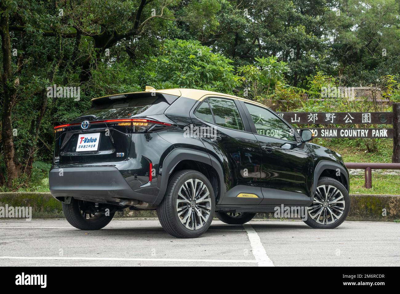 Hong Kong, China Nov 8 , 2022 : Toyota Yaris Cross 2022 Test Drive Day ...