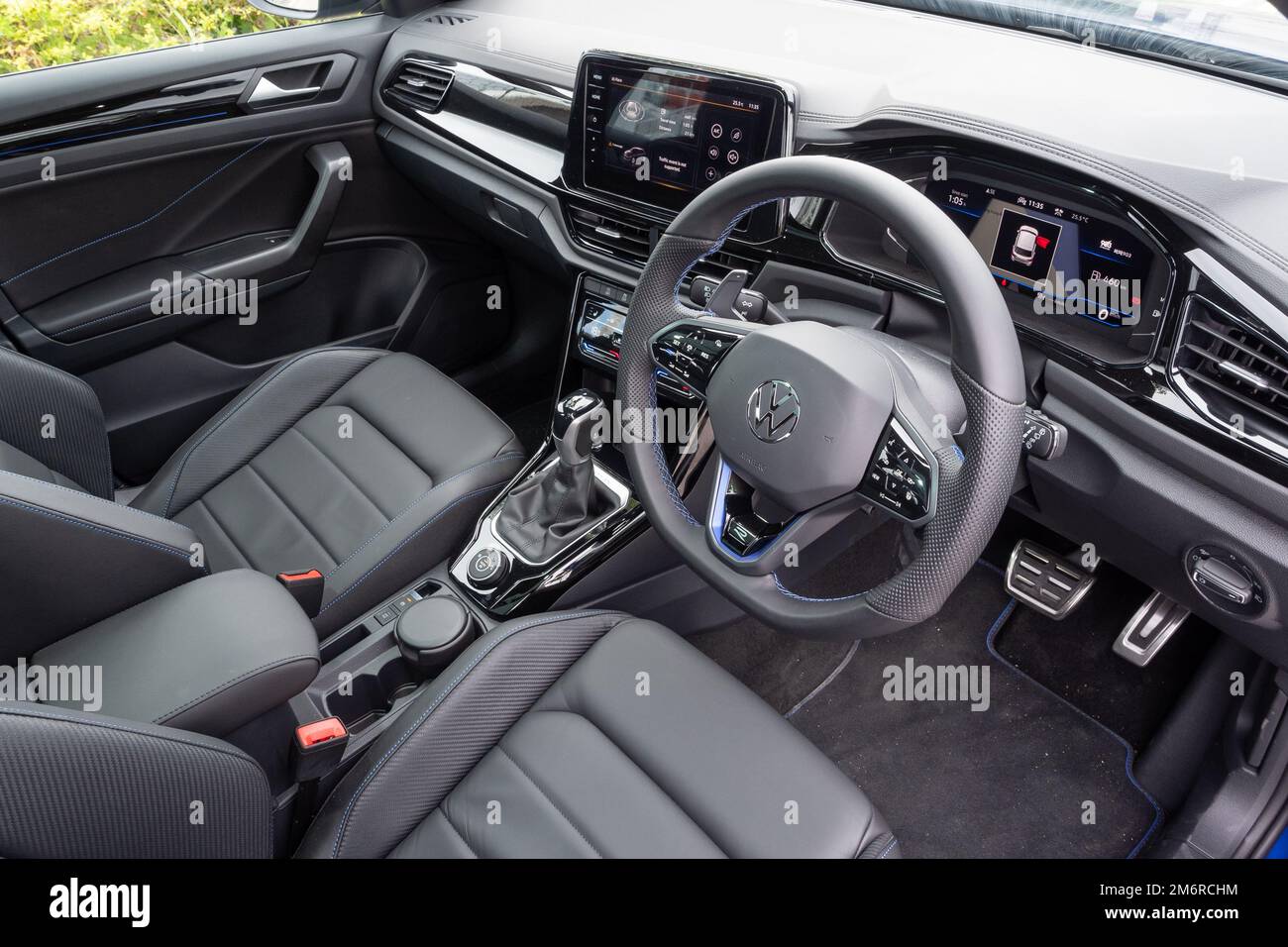 Hong Kong, China Nov 17 , 2022 : Volkswagen T-Roc R 2022 Interior Nov ...