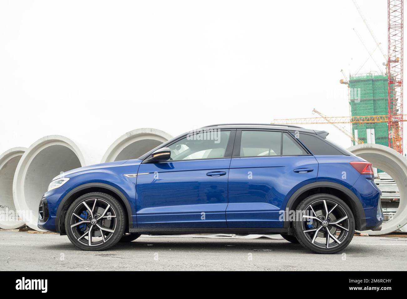 Hong Kong, China Nov 17 , 2022 : Volkswagen T-Roc R 2022 Test Drive Day ...