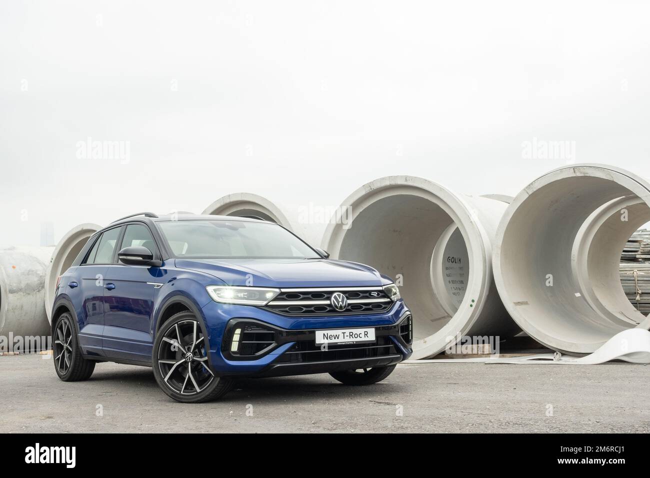 Hong Kong, China Nov 17 , 2022 : Volkswagen T-Roc R 2022 Test Drive Day ...
