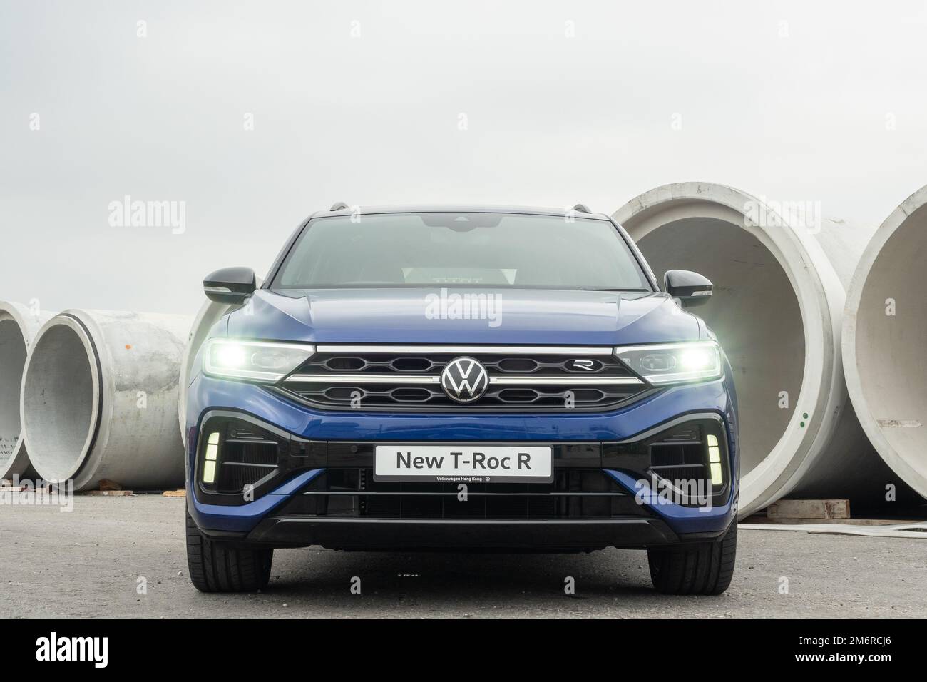 Hong Kong, China Nov 17 , 2022 : Volkswagen T-Roc R 2022 Test Drive Day ...