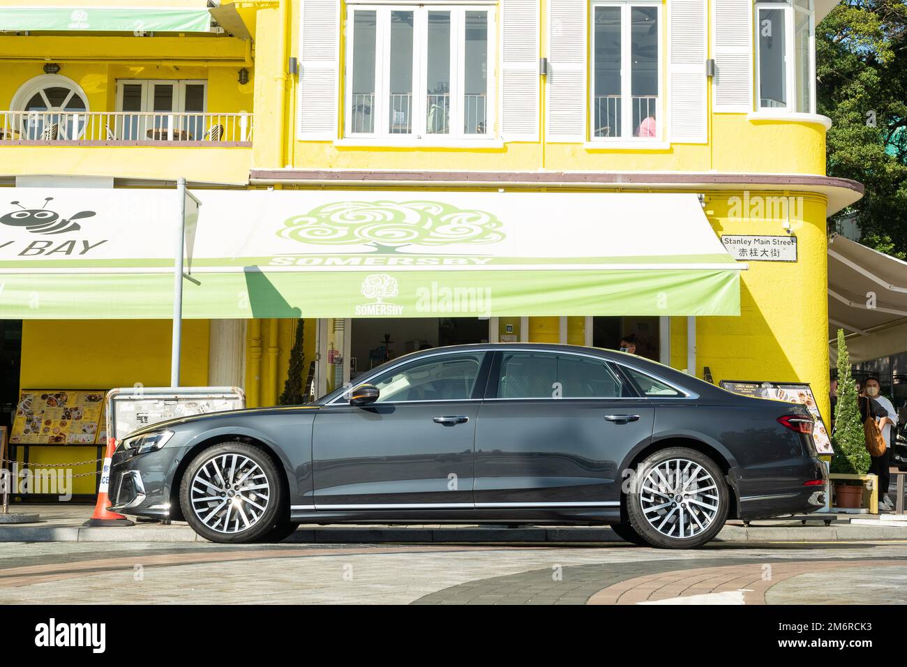 Hong Kong, China Nov 17 , 2022 : Audi A8L 2022 Test Drive Day Nov 17 ...