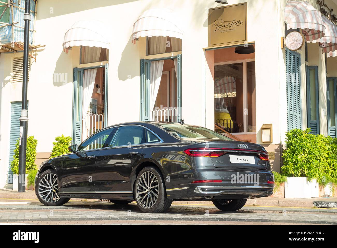 Hong Kong, China Nov 17 , 2022 : Audi A8L 2022 Test Drive Day Nov 17 ...