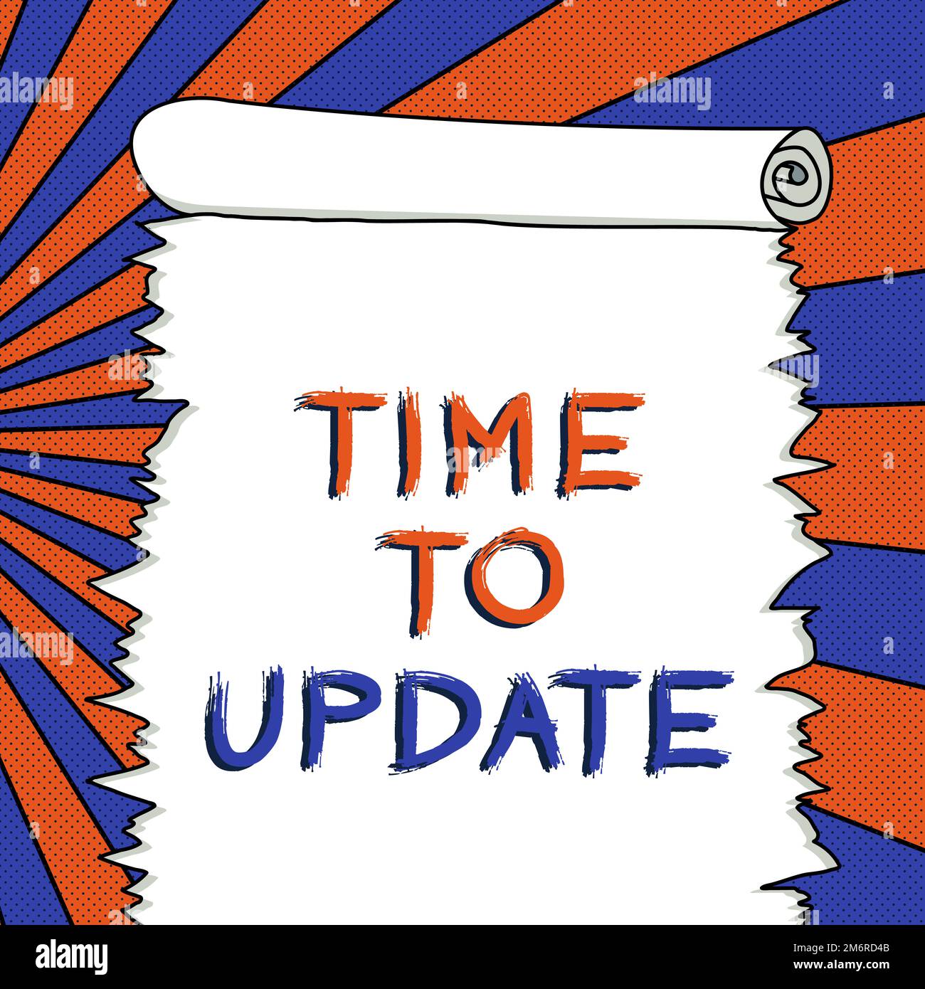 Text showing inspiration Time To Update. Business concept The latest ...