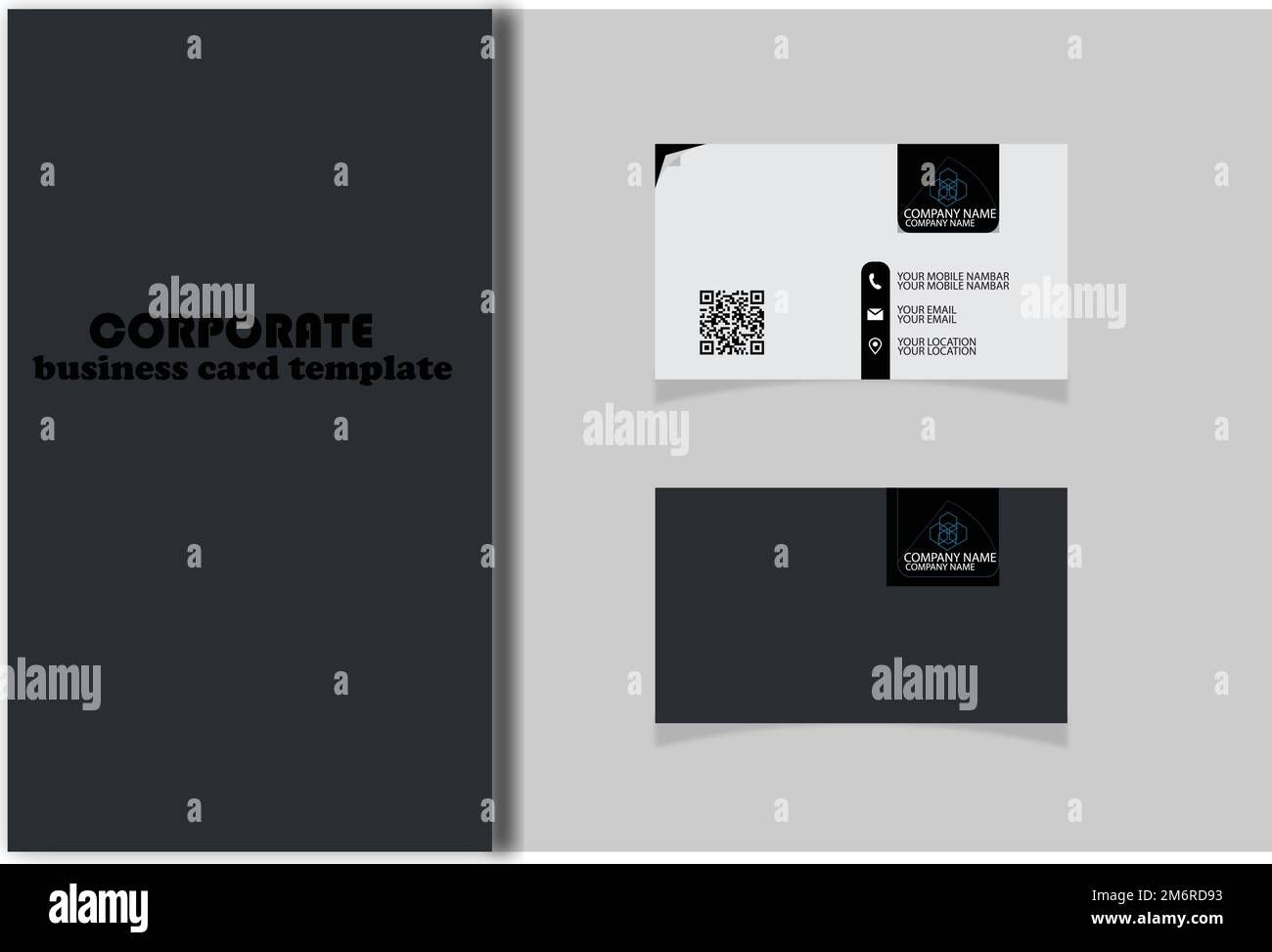 White modern luxury corporate Stock Vector Images - Alamy