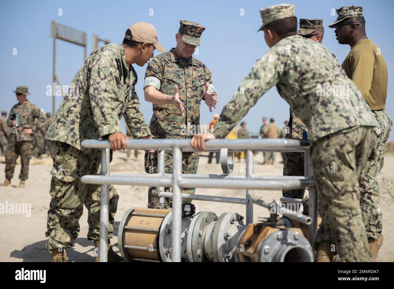 U.S. Marine Corps Col. Kevin Chunn, the G-3 Assistant Chief of Staff ...