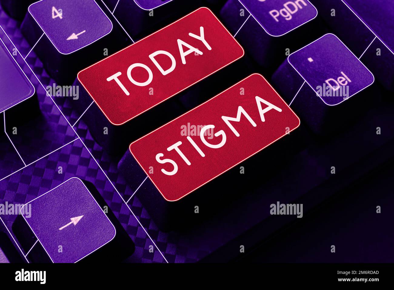 Conceptual caption Stigma. Concept meaning feeling of disapproval that ...