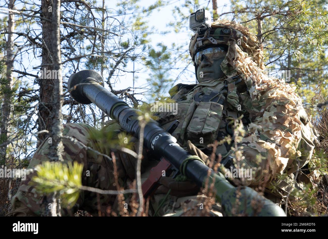 U.S. Army Sgt. Ruben Chapa, assigned to 4th Squadron, 2nd Cavalry ...