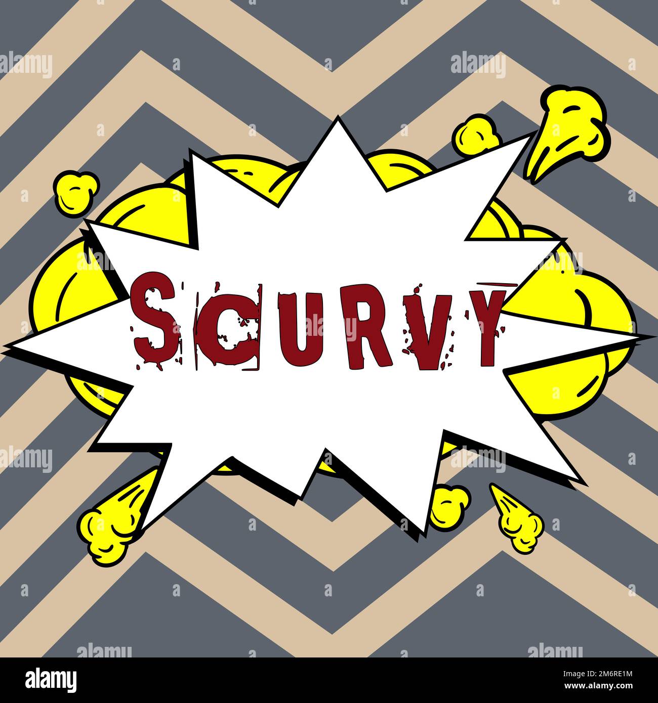 Conceptual display Scurvy. Conceptual photo disease caused by a lack of ...