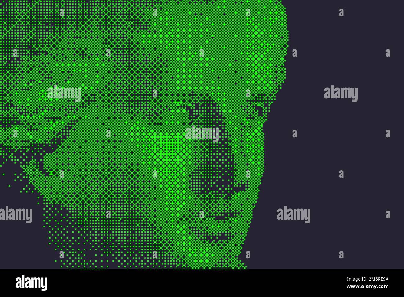 Modern Creative Colored Graphic Sculpture With Dark Background Digital Texture With Antique