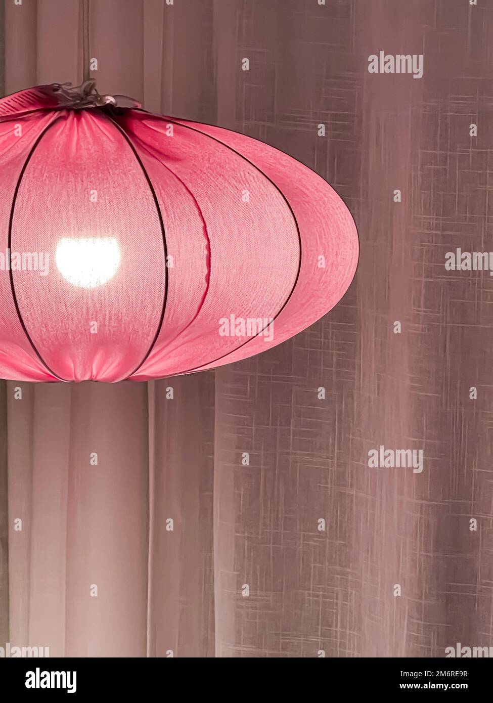 Interior design and lighting decor, elegant modern lamp as home ...