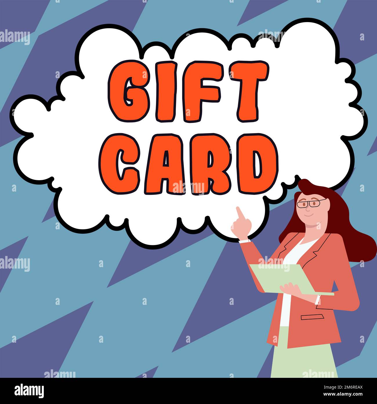 Text caption presenting Gift Card. Business idea A present usually made ...