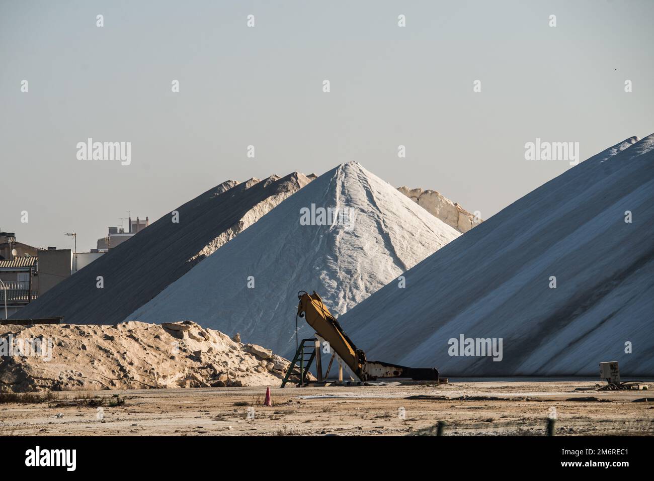 Salt marshes, Murcia, Spain Stock Photo - Alamy