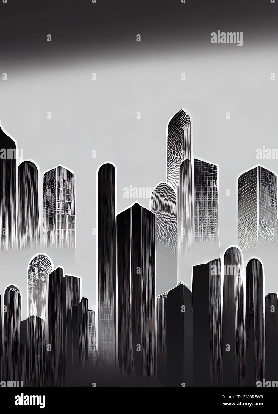 Digital drawing of landscape hi-res stock photography and images - Alamy