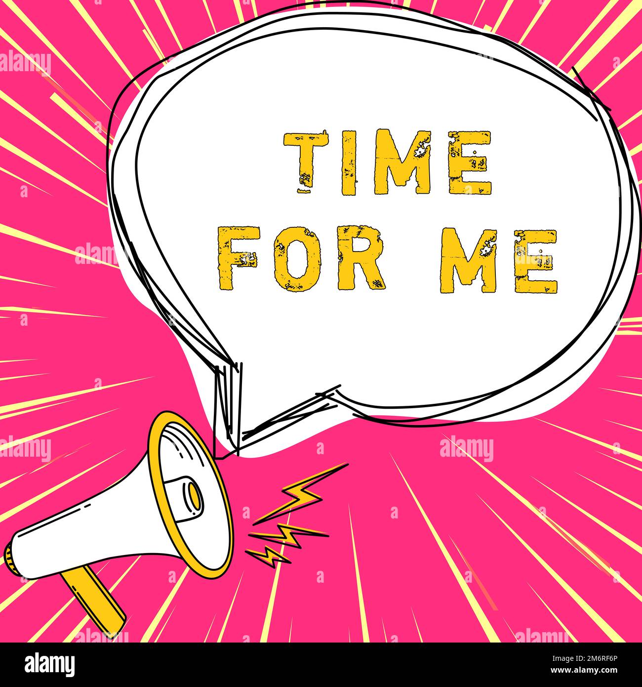 Sign displaying Time For Me. Conceptual photo I will take a moment to ...