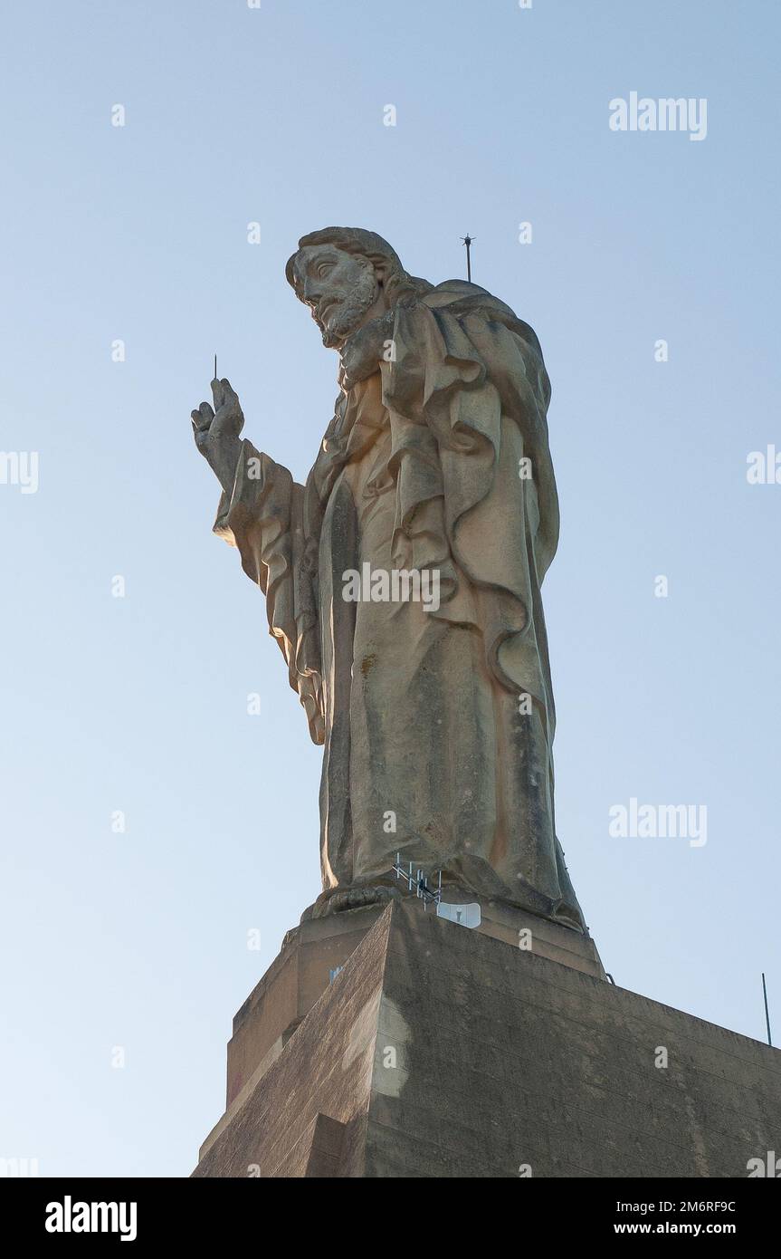 Monte Urgull is a mountain in San Sebastian Euskadi Donostia Stock ...