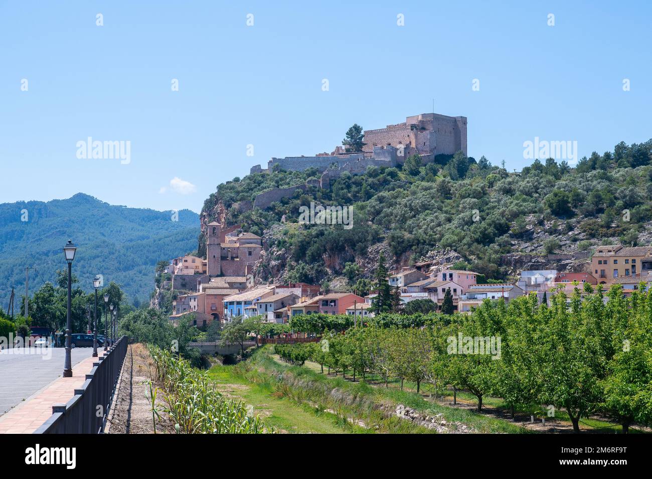 Miravet castle in Ribera Ebre catalonia spain Stock Photo - Alamy