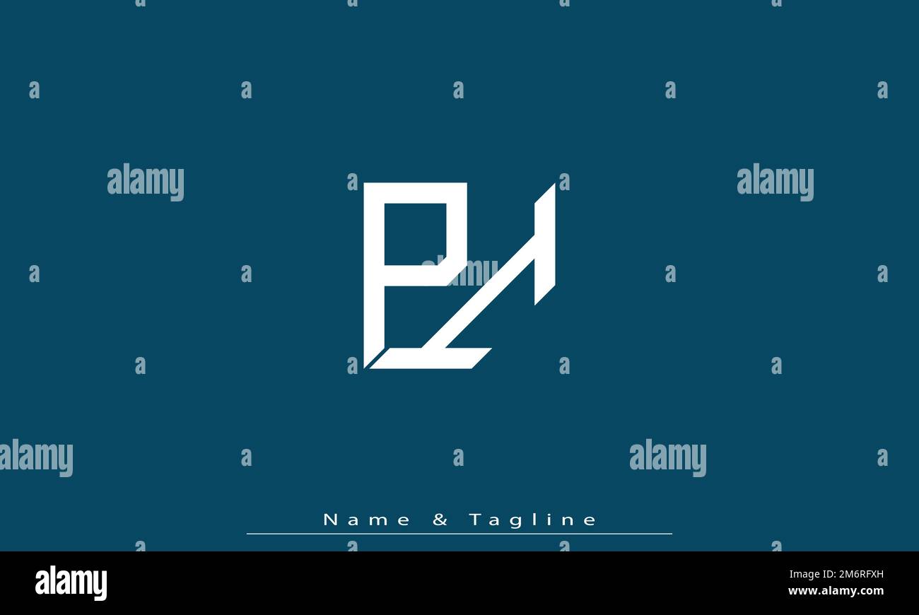 Pi initials logo Stock Vector Images - Alamy