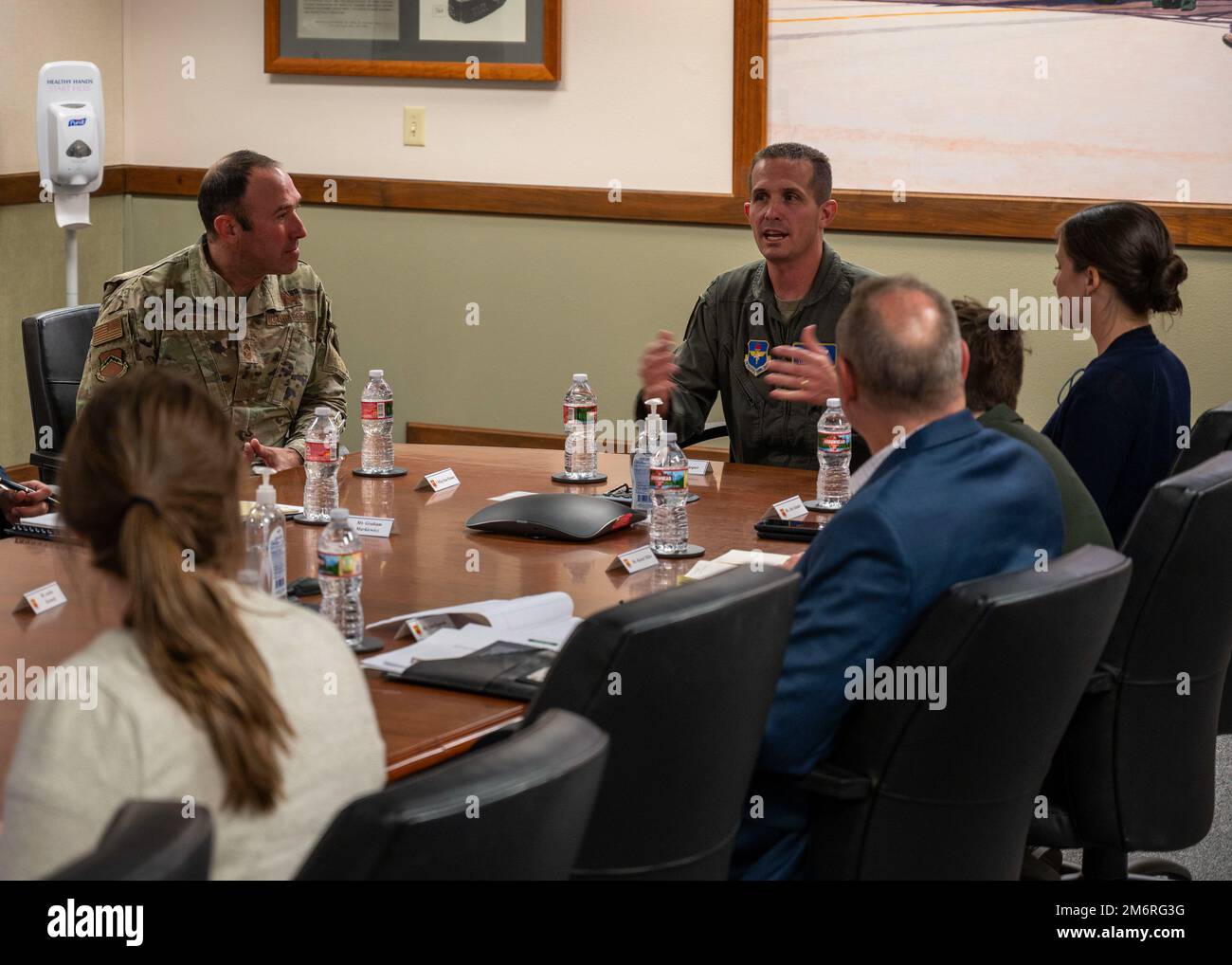 Members from the Arizona Congressional Staff Delegation receive a ...
