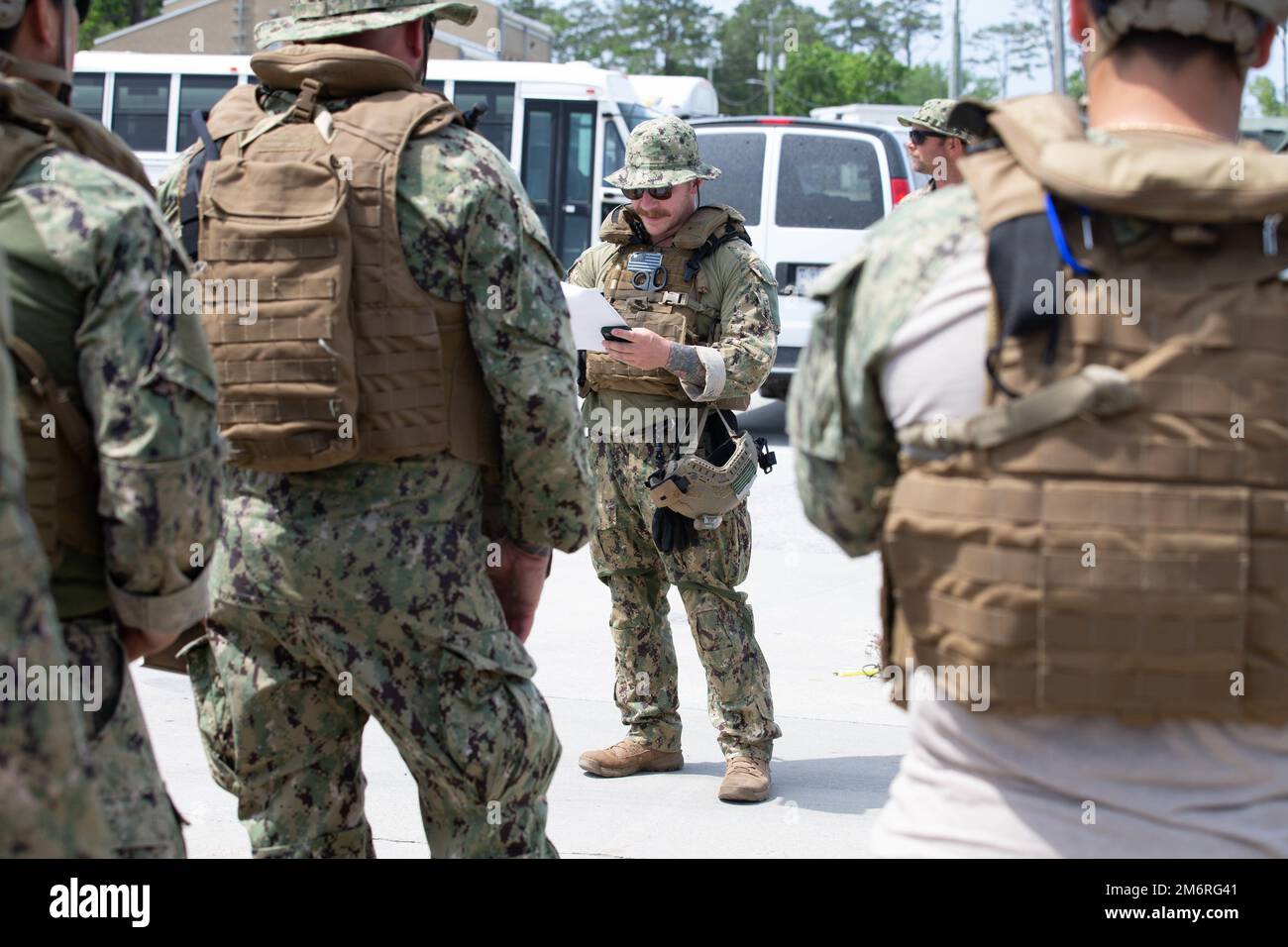 U.S. Navy Electronics Technician 2nd Class Christopher Borchert with ...