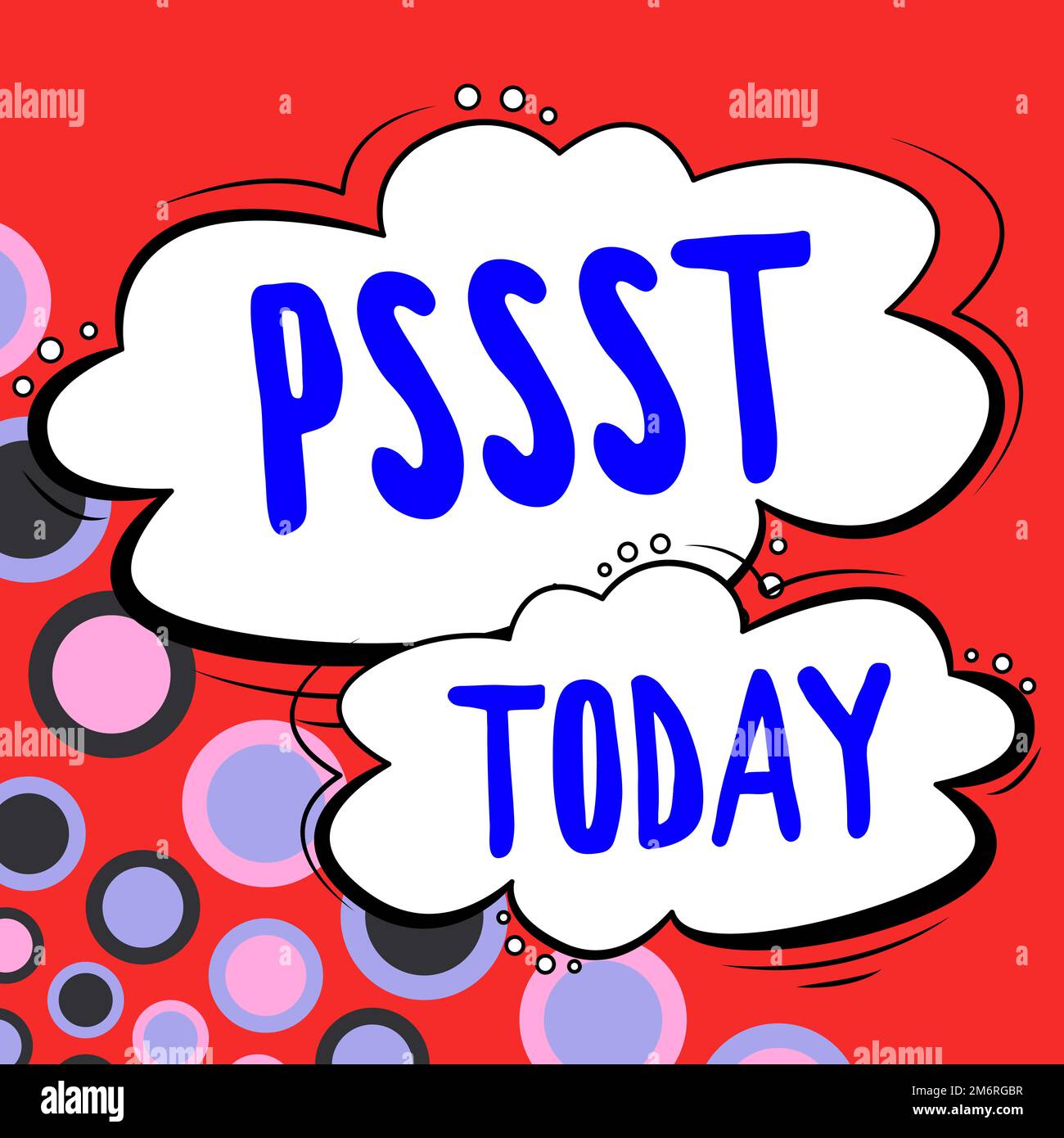 Text sign showing Pssst. Business overview Expression Way to attract ...