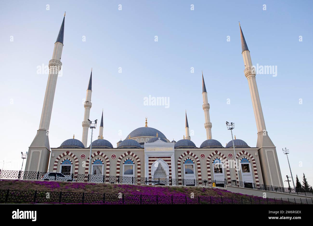 Hatime Ana Ulu Mosque. Canakkale, Marmara, Western Turkey, Turkey Stock ...