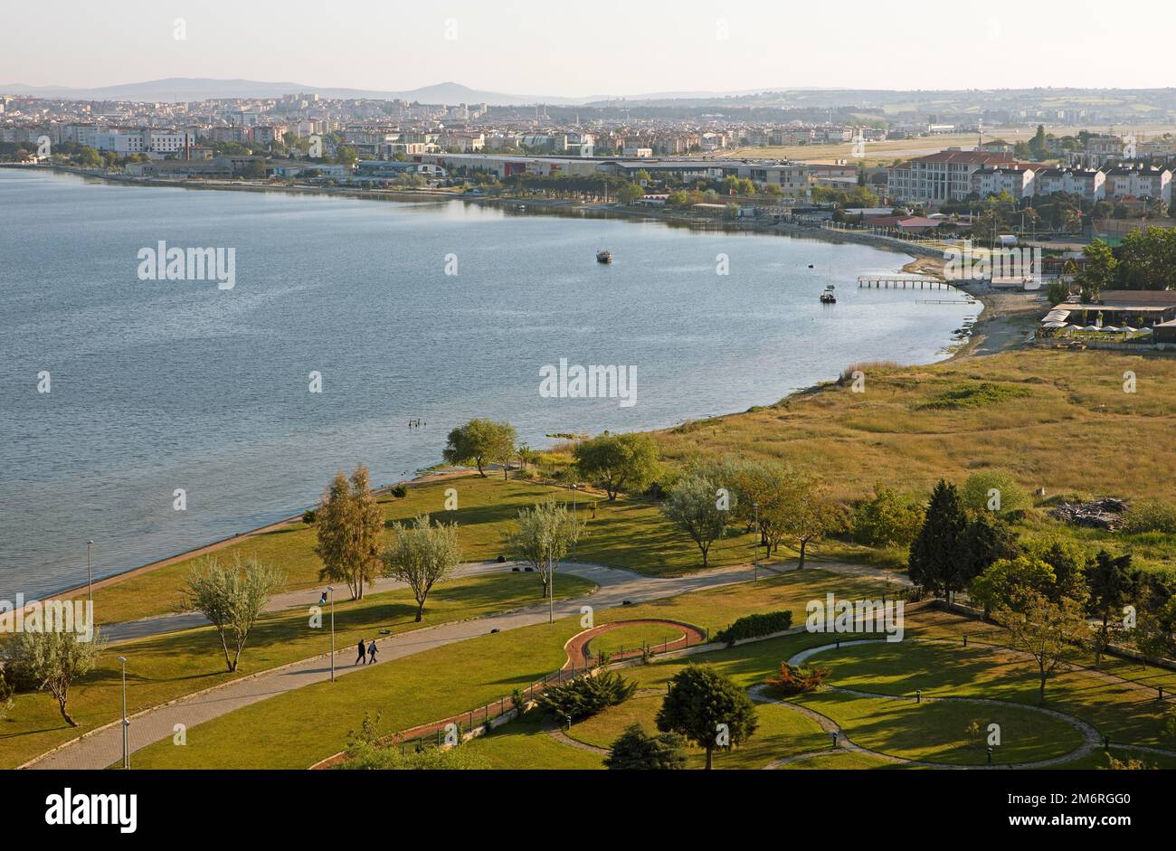 City View Canakkale at the Dardanelles, Marmara, Western Turkey, Turkey ...