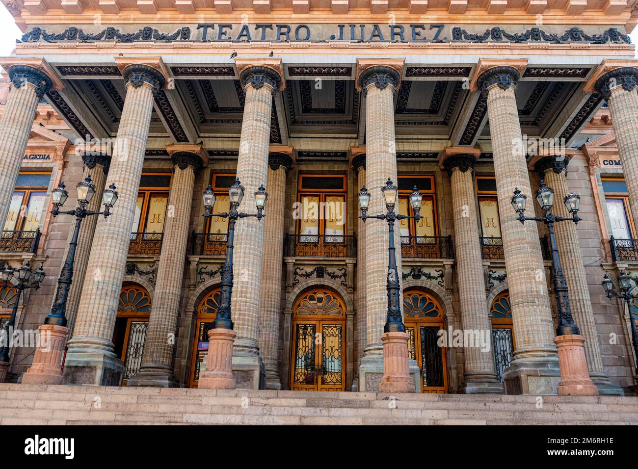 Teatro Juarez, Unesco site Guanajuato, Mexico Stock Photo - Alamy