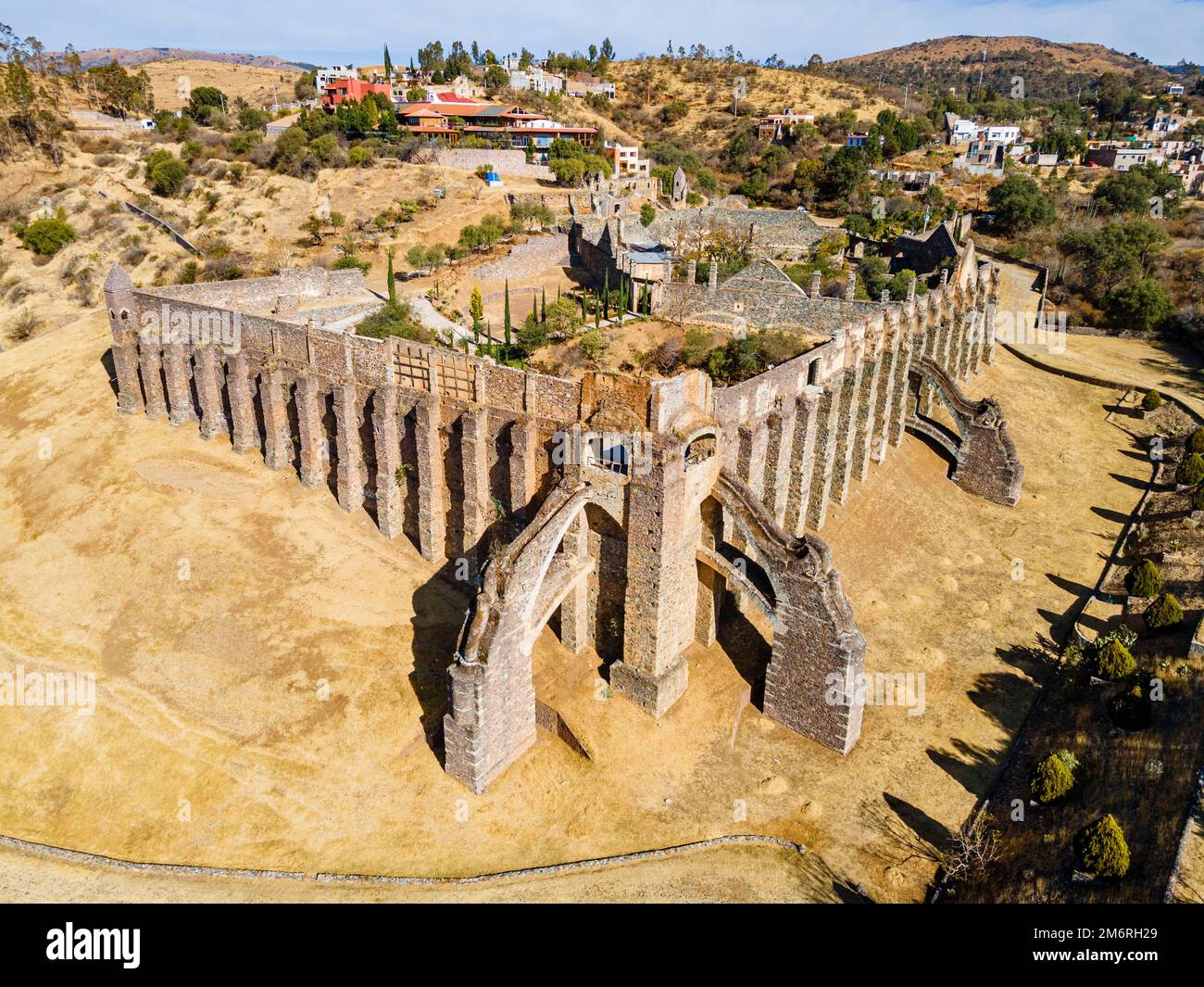 Ruins of the Hacienda of Guadalupe, Unesco site Guanajuato, Mexico ...