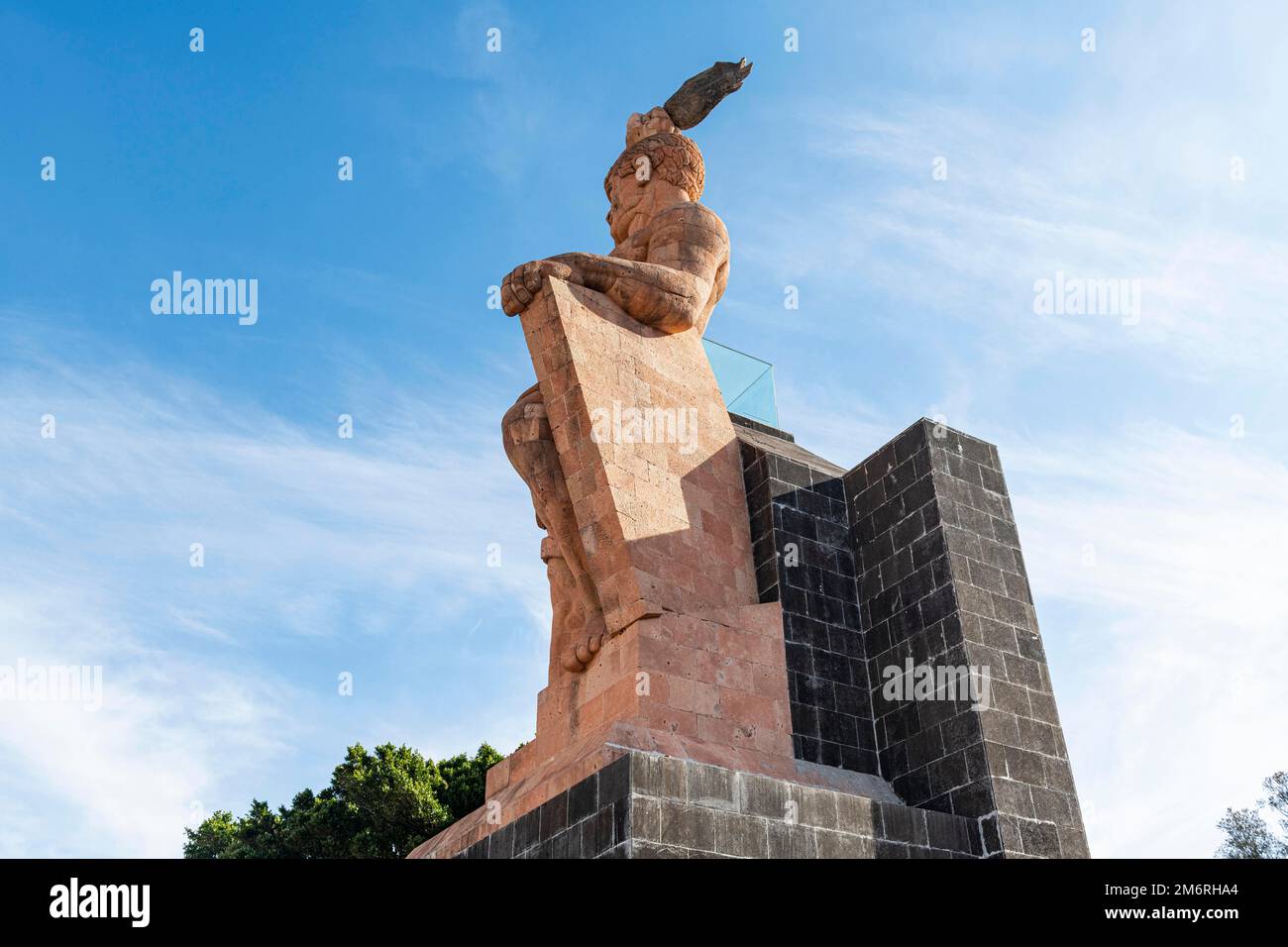 Monument Al Pipila, Unesco site Guanajuato, Mexico Stock Photo - Alamy
