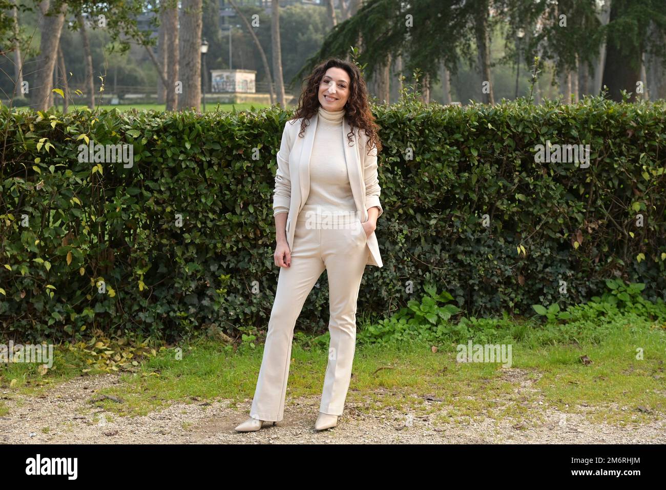 Rome, Italy. 05th Jan, 2023. Claudia Lerro attends the photocall of Rai ...