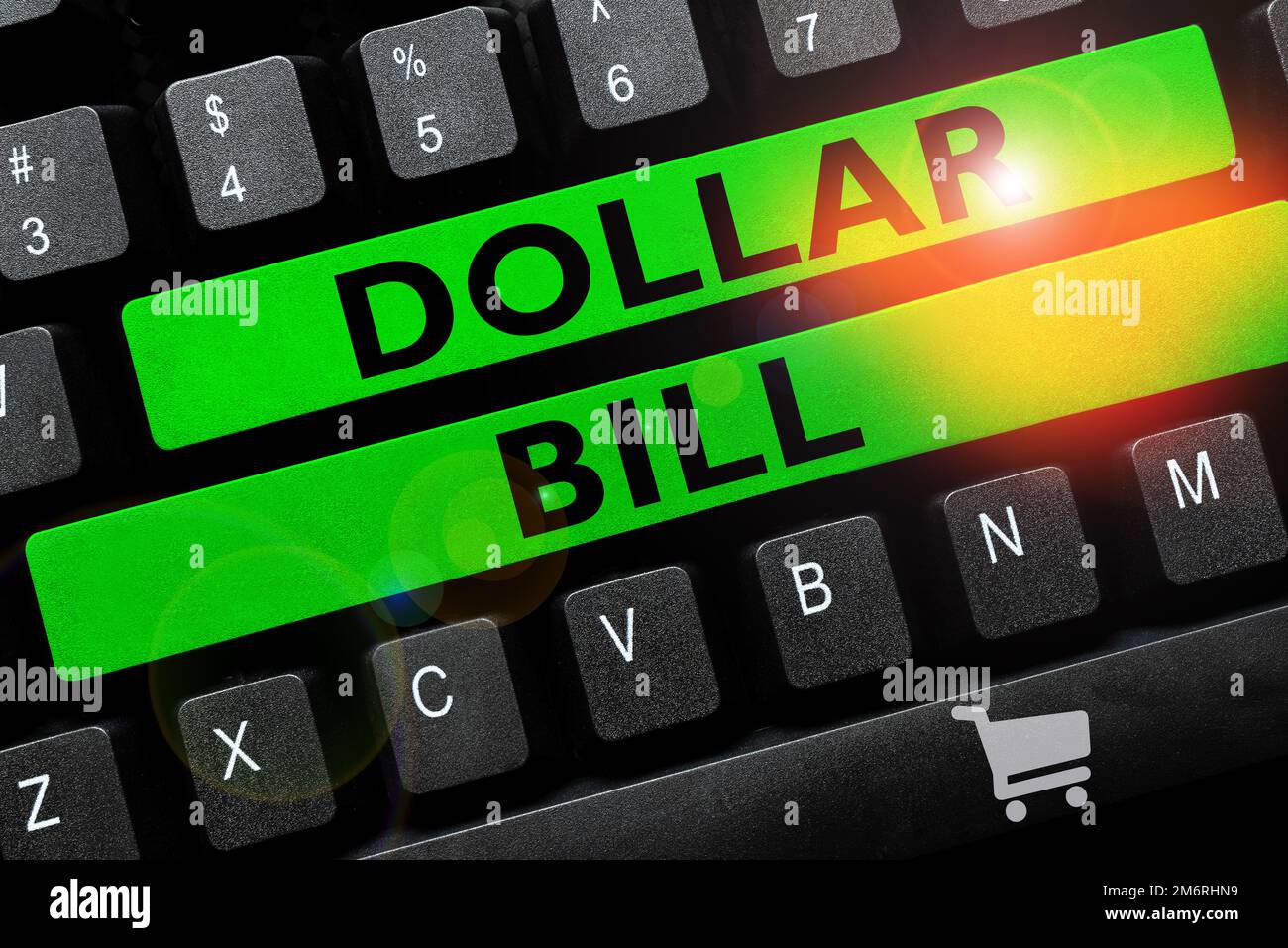 Handwriting text Dollar Bill. Word Written on a piece of paper money ...