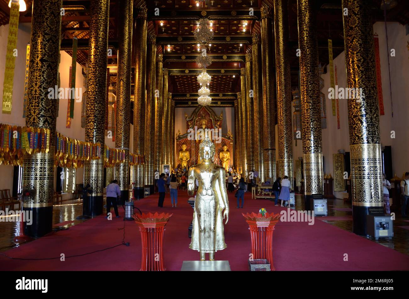 Wat Chedi Luang Worawihan, Chiang Mai, Thailand, Asia Stock Photo - Alamy
