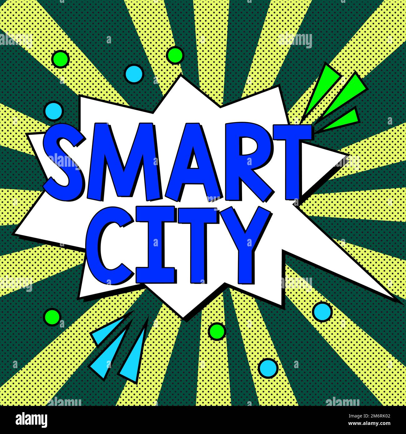 Inspiration showing sign Smart City. Business idea urban area that uses ...