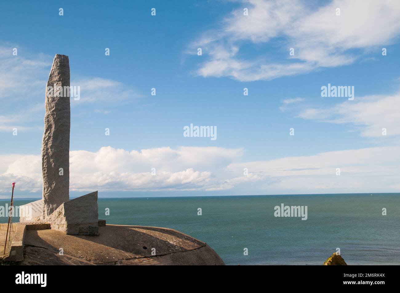 pointe du hoc is a point of attack used by the United States Army ...