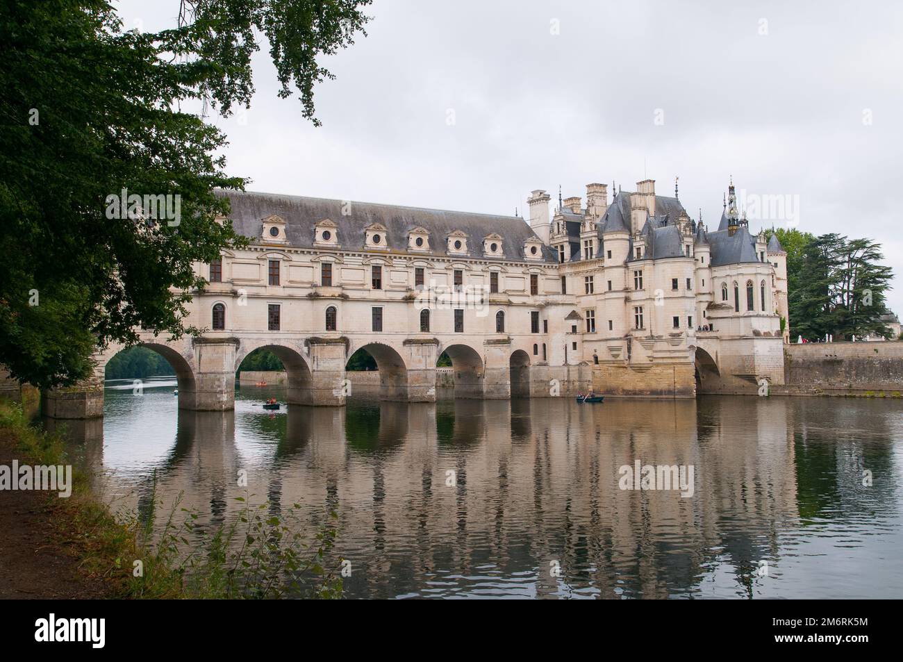 The Chateau de Chenonceau is a French chteau spanning the River Cher ...