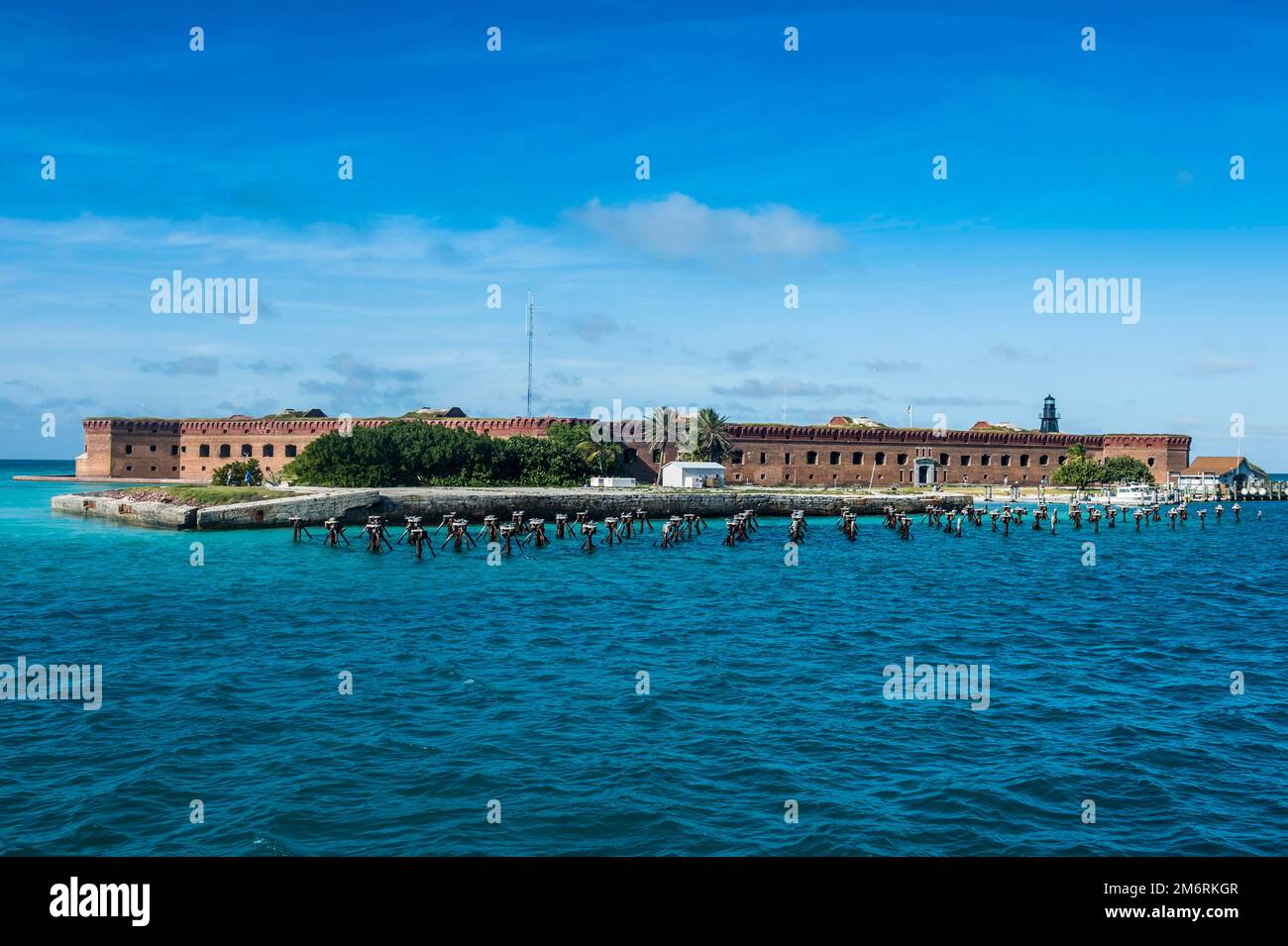 Fort Jefferson, Dry Tortugas National Park, Florida Keys, Florida, USA ...