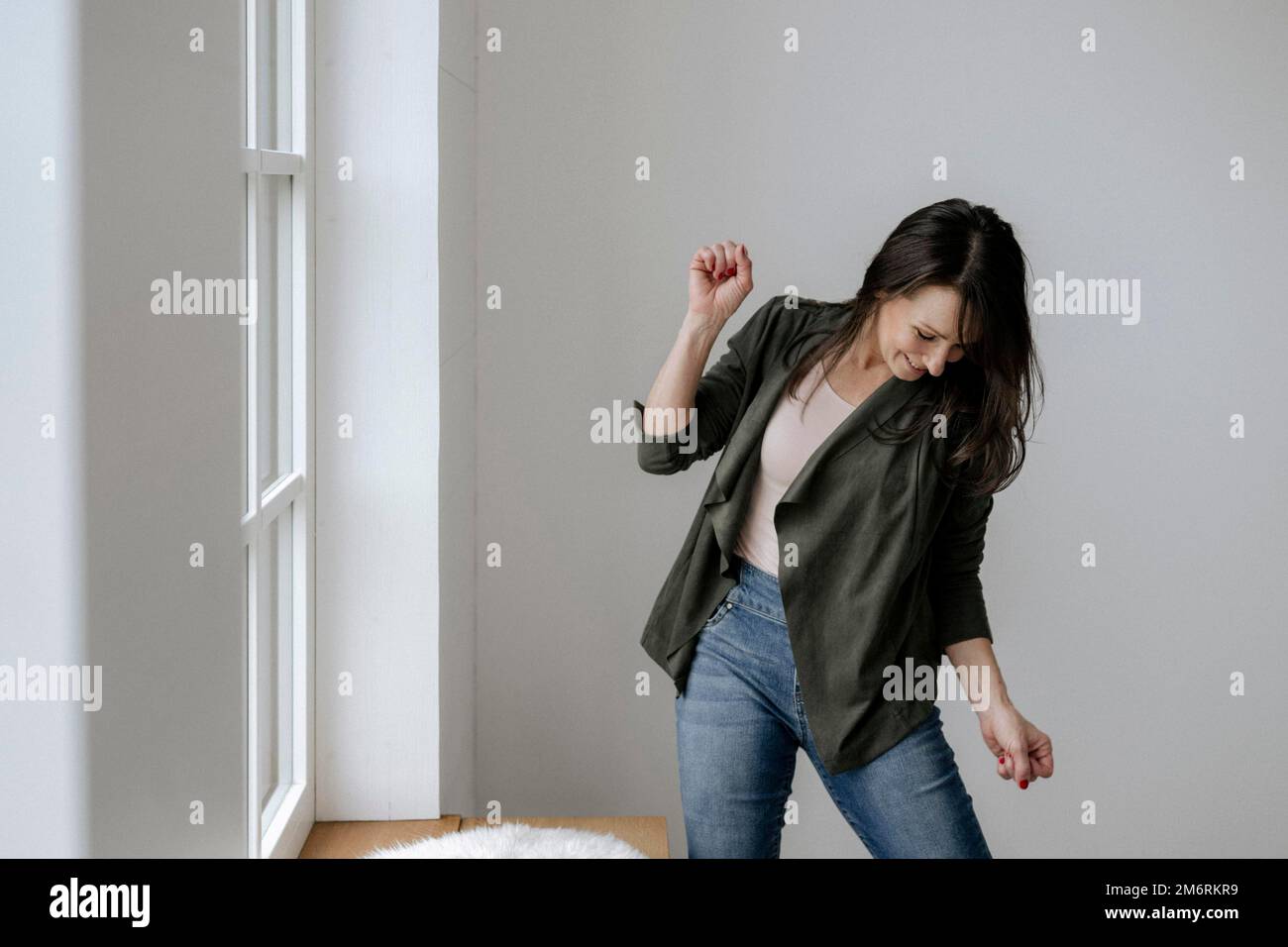 Woman, 40+, portrait Stock Photo - Alamy