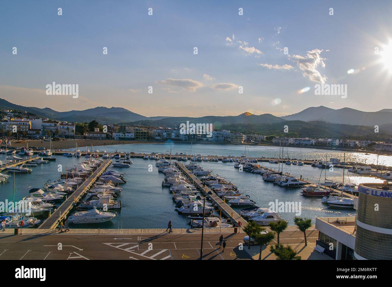 Llanca port in emporda costa brava catalonia spain Stock Photo - Alamy