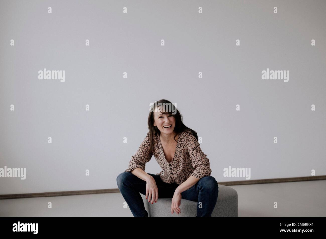 Woman, 40+, portrait Stock Photo - Alamy