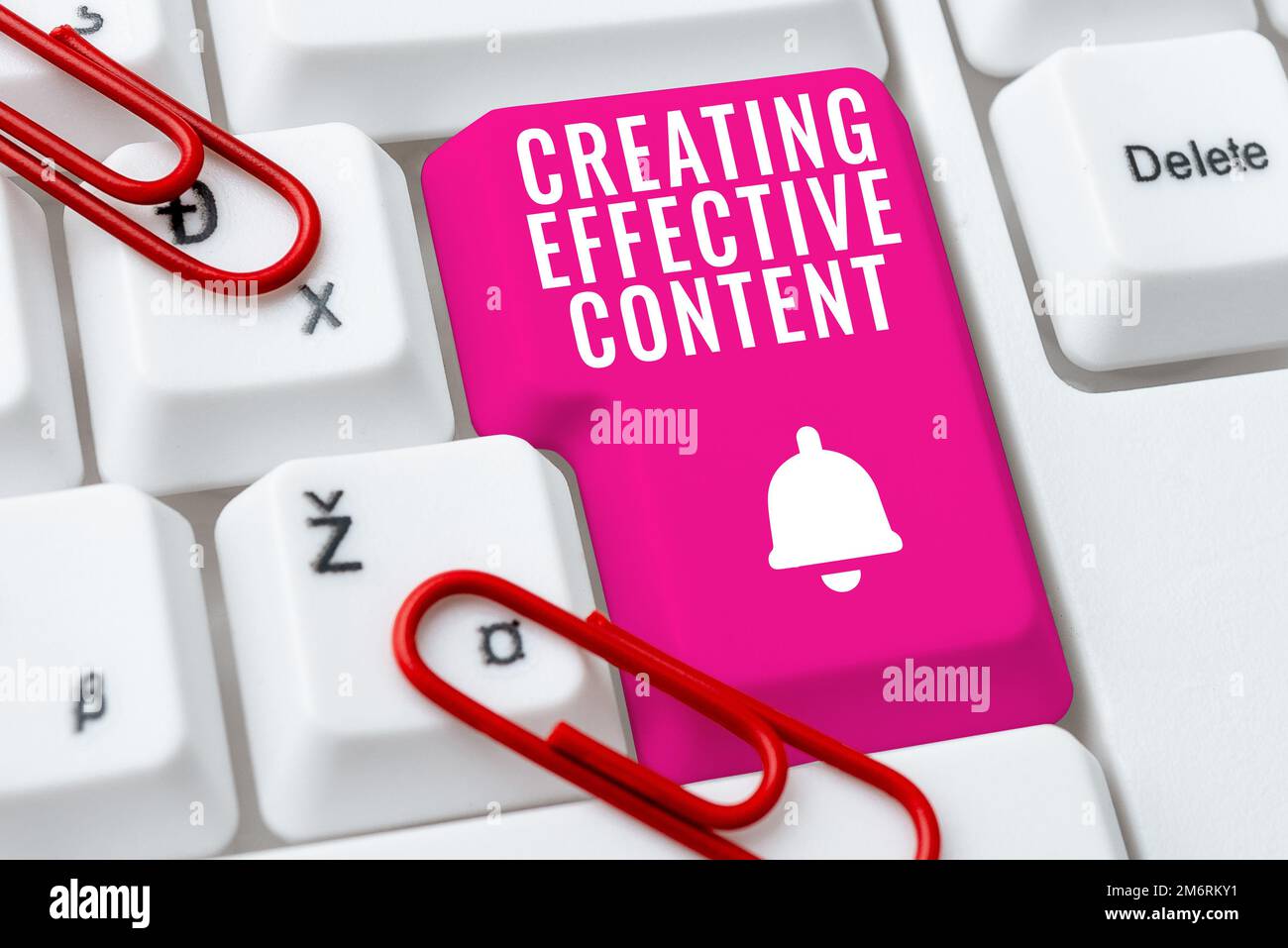 Text sign showing Creating Effective Content. Business overview ...