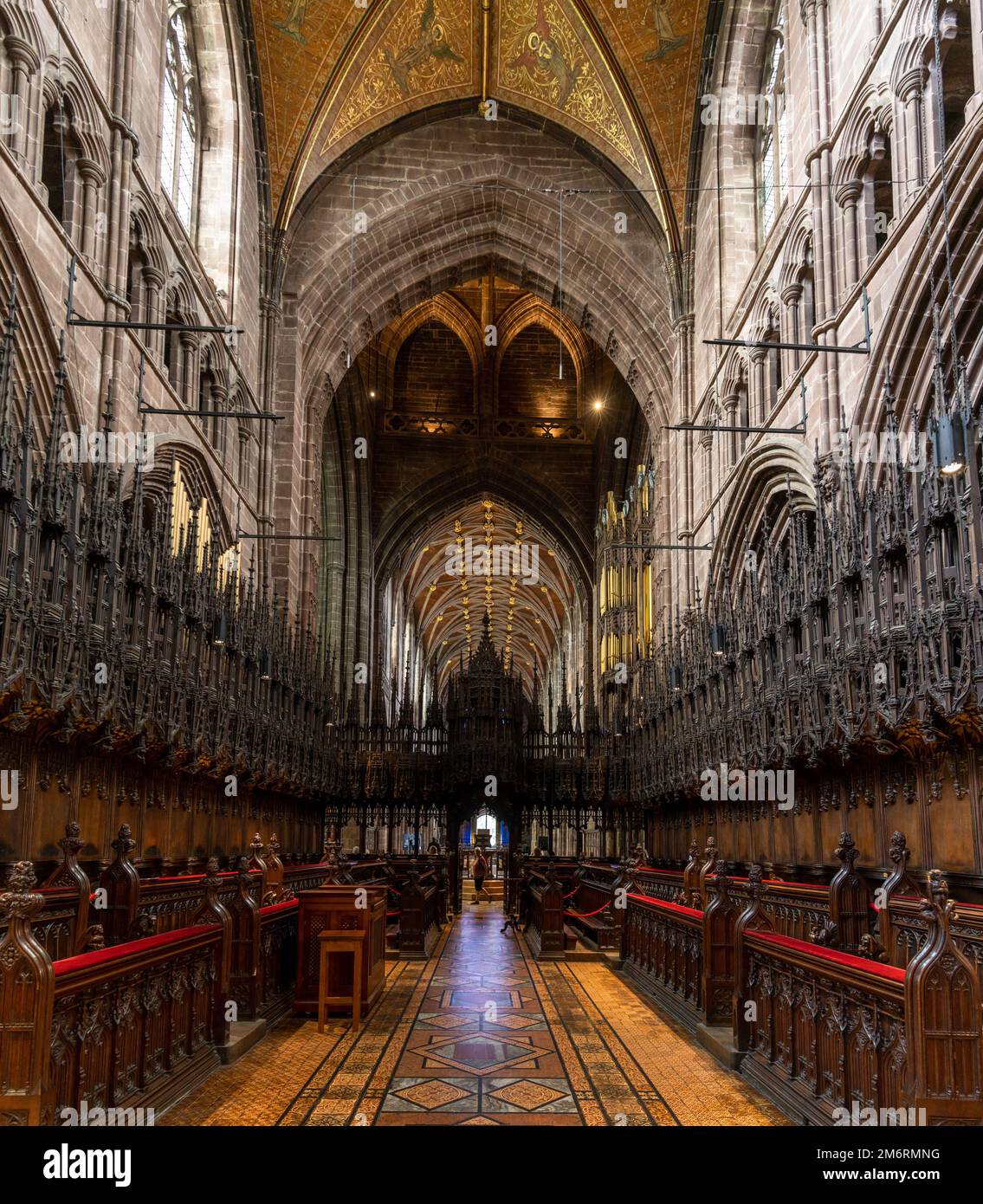Chester cathedral nave hi-res stock photography and images - Alamy