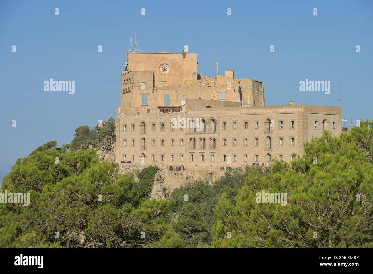 Klosteranlage Santuario de San Salvador, Mallorca, Spanien Stock Photo - Alamy