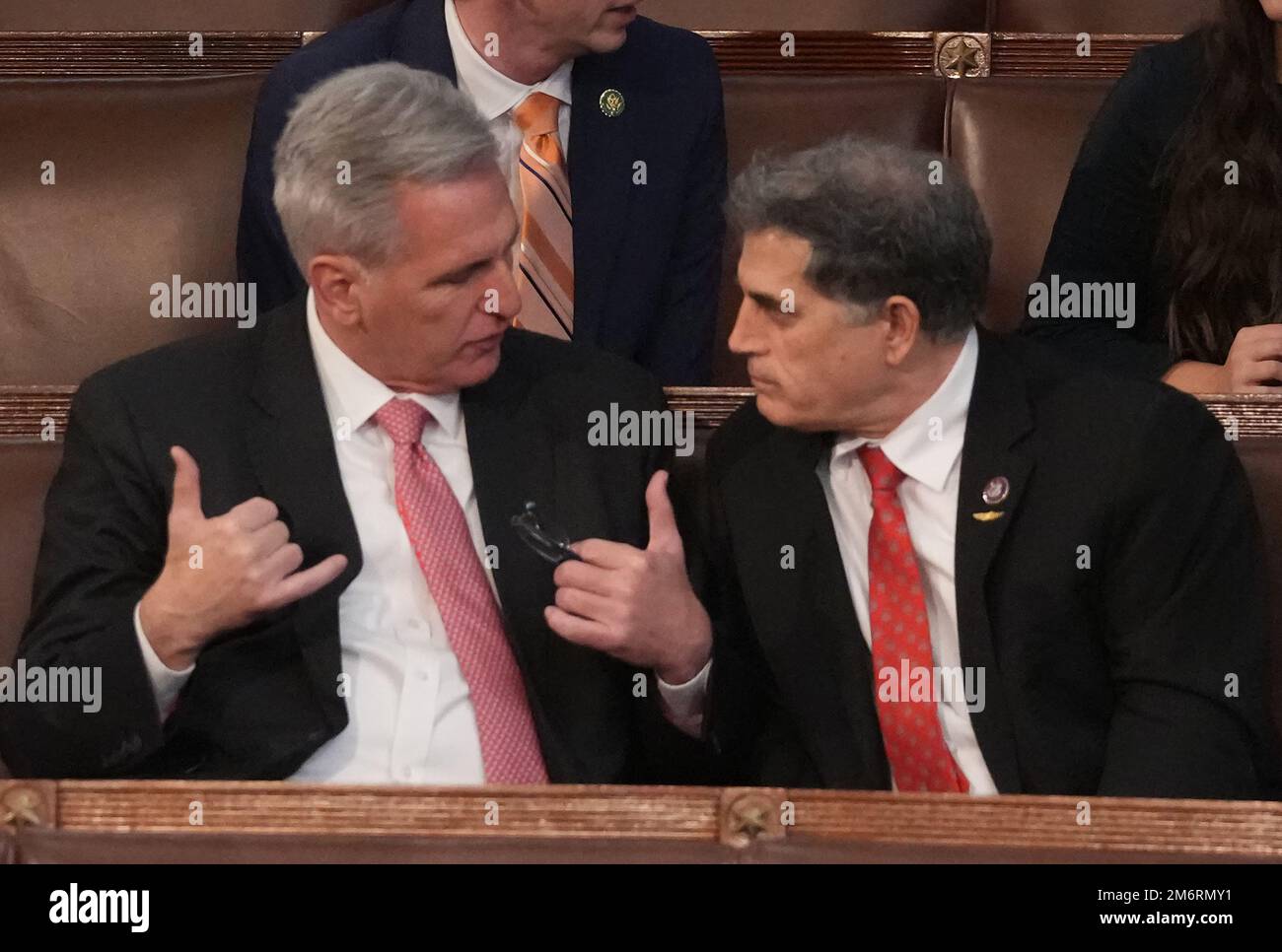 Washington, United States. 05th Jan, 2023. Rep. Kevin McCarthy, R-CA ...