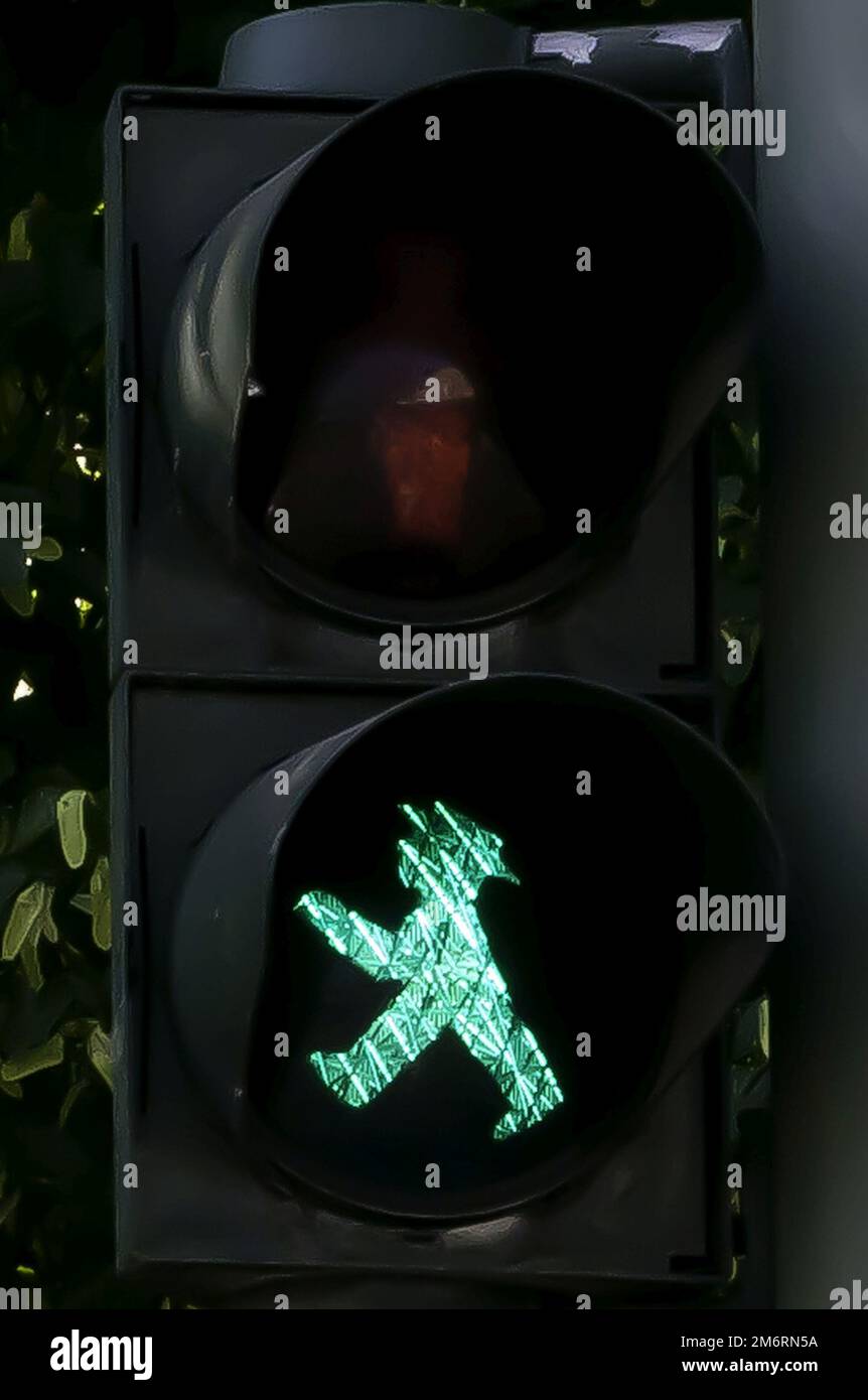 Ampelmannchen is the symbolic person shown on traffic lights at ...