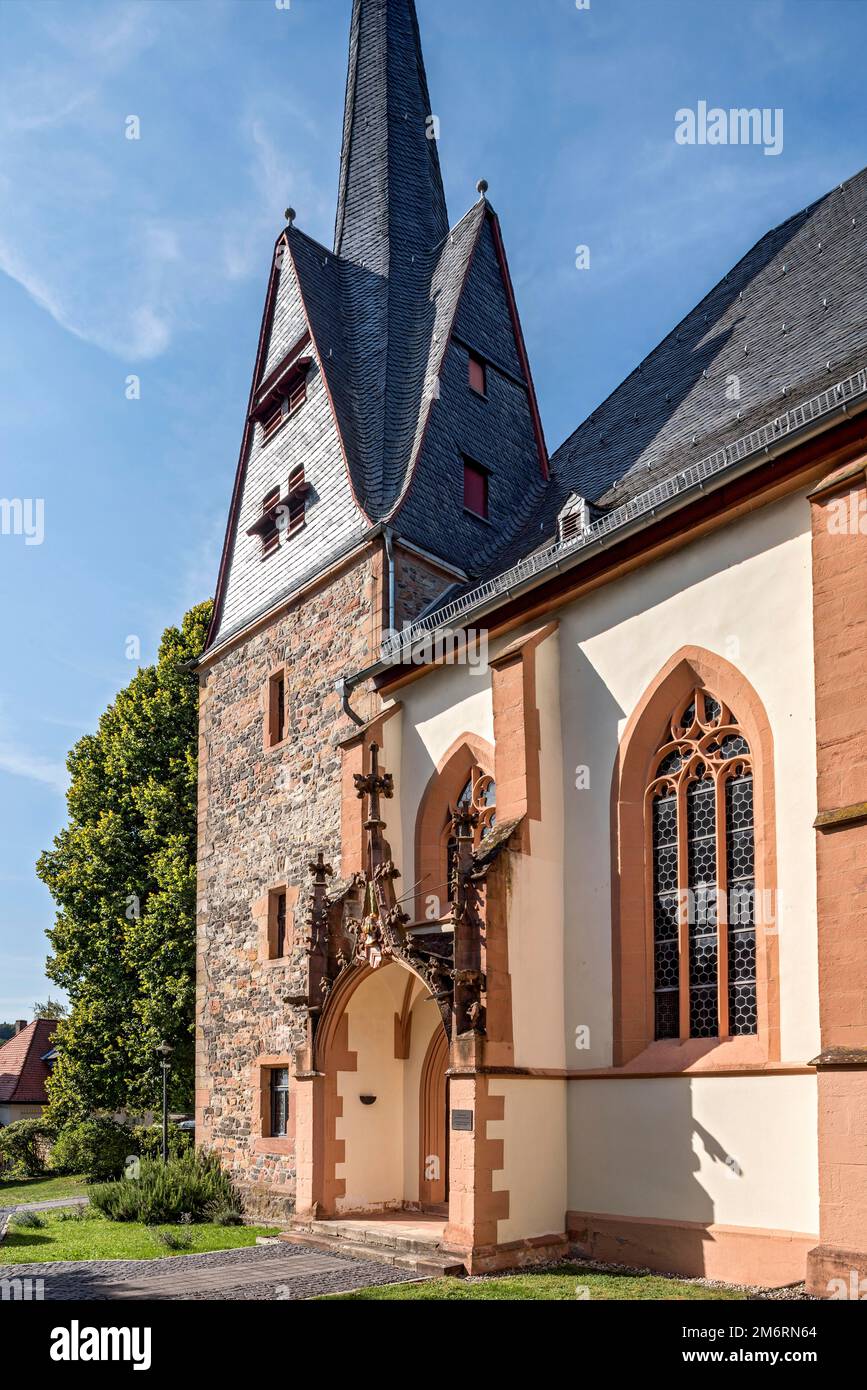 Gothic Church of Our Lady, Hall Church, Old Town, Ortenberg, Wetterau ...