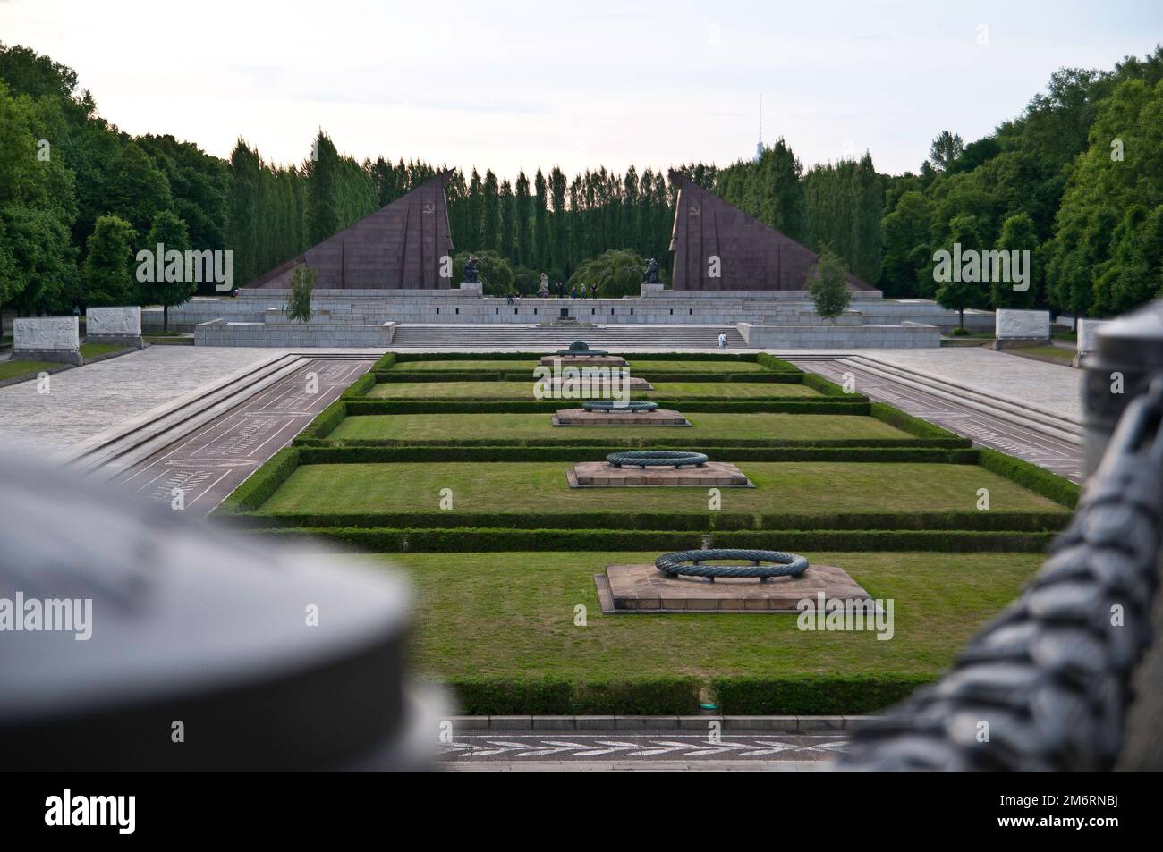 Treptower park is a park along the river Spree in Alt-Treptow Stock ...