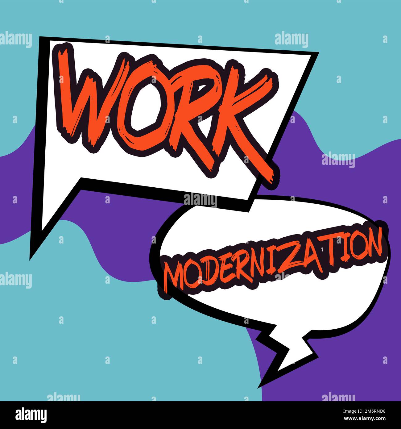Inspiration showing sign Work Modernization. Business showcase changing ...
