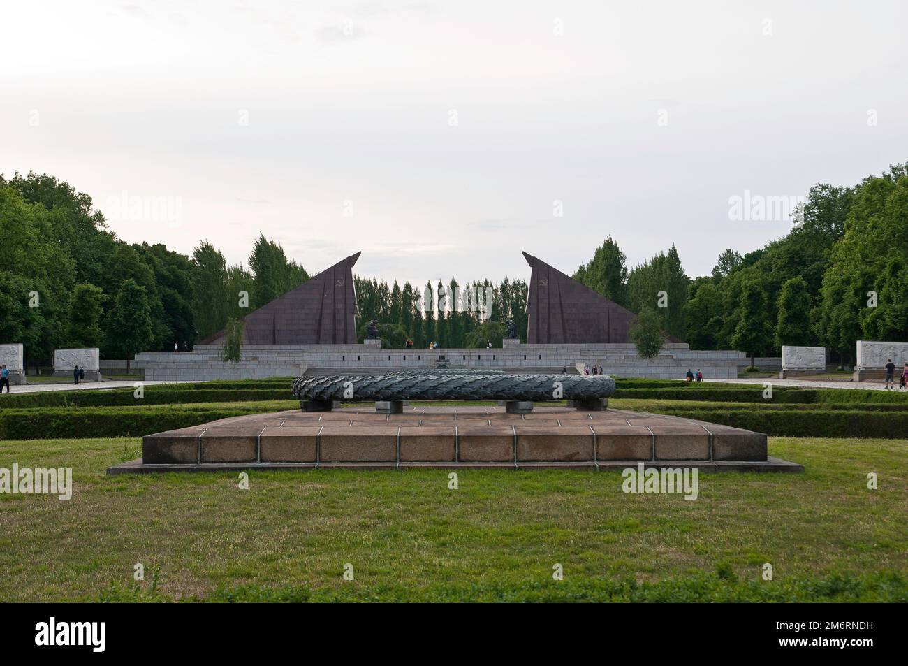 Treptower park is a park along the river Spree in Alt-Treptow Stock ...