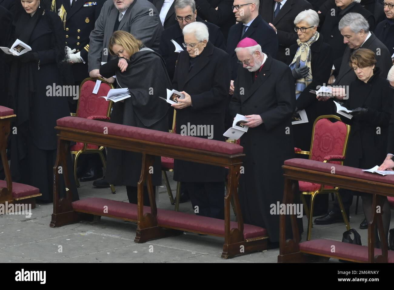 Italian President Sergio Mattarella and Prime Minister of Italy Giorgia ...